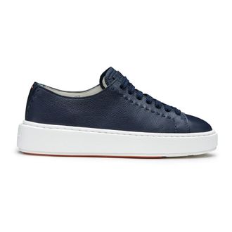 Santoni Damen, Schuhe, Blau, 39 1/2 EUGr&ouml;&szlig;e