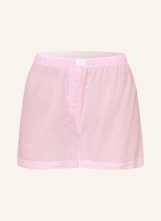 Mey Mey Schlafshorts Serie Cotton Stripes rosa
