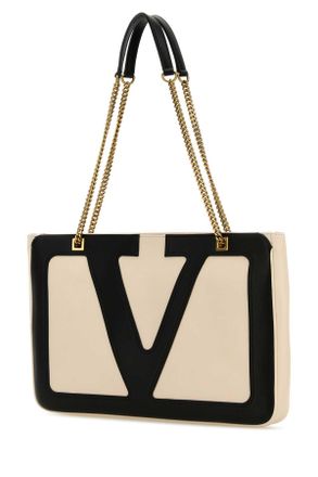 Valentino Garavani 6w2b0r13ptj R4v Butterwhitenero Borse A Mano Bag