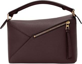 Loewe Petit sac Puzzle Edge en cuir de veau grain&eacute;