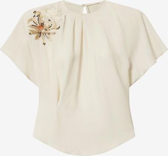 Isabel Marant Top Sakine - Femme - &Eacute;cru - Taille34 - Isabel Marant
