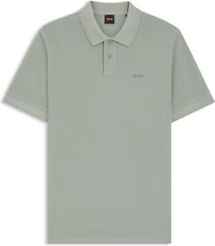 BOSS Hommes Prime Polo en piqu&eacute; de Coton avec Logo imprim&eacute;