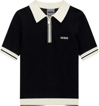 Guess Femme, Tops, Noir, Taille: 40 FR Gabry Polo