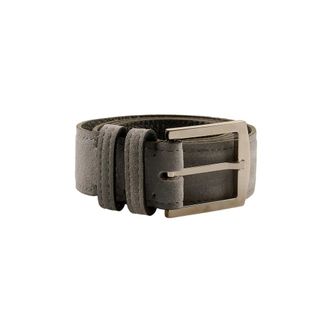 Kiton Homme, Accessoires, Gris, Taille: 85 CM Cintura Calfskin Belt
