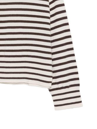 Closed Striped Cashmere Sweater - Brown
