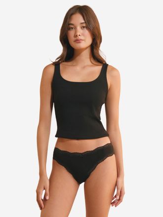 Etam 3er-Pack Baumwollslips mit Spitze JIM