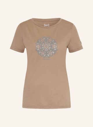 super.natural T-Shirt Ornament beige