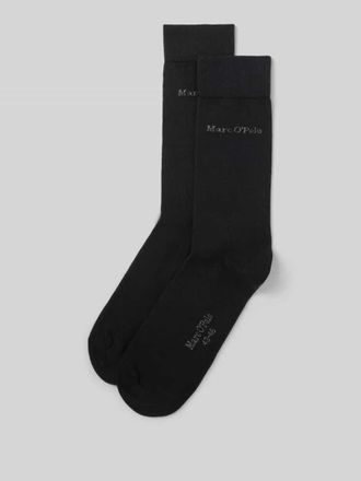 Marc O'Polo Socken mit Logo-Schriftzug im 2er-Pack