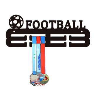 Generico Regal f&uuml;r Troph&auml;en an der Wand, Acrylplatte mit Haken, Pr&auml;sentationsst&auml;nder f&uuml;r Auszeichnungen, f&uuml;r Zuhause, B&uuml;ro, Sport, Fu&szlig;ball, Baseball, Gymnastik