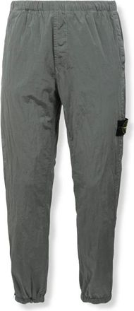 Stone Island Homme, Pantalons, Gris, Taille: W36 Pantalon de surv&ecirc;tement coupe standard avec chevilles zipp&eacute;es