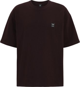 Iriedaily Heavy Flag T-Shirt, Bio-Baumwolle, aubergine, M