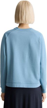 Marc O'Polo Denim Sweatshirt relaxed fit, aus Organic Cotton, mit Schlitzen an der Seitennaht