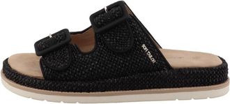 Tom Tailor Damen 2690260001Schiebe-Sandalen Schwarz 37 EU