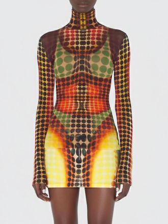 Jean Paul Gaultier Top JEAN PAUL GAULTIER Damen Farbe Orange