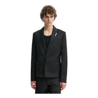 Heliot Emil Wollblazer - - Jackets - Herren - Schwarzk - S