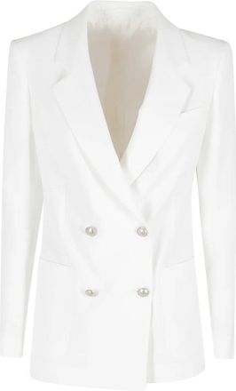 Tagliatore Femme, Vestes, Blanc, Taille: 34 FR Blazer crois&eacute;