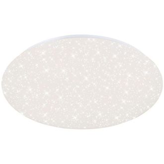 Briloner Plafonnier Briloner leuchten verb, 40 w, 4000 lm, IP20, blanc, plastique, intensit&eacute; lumineuse variable, cct, &oslash; 49,5 cm