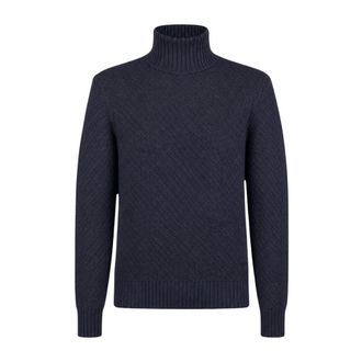 Circolo 1901 Rollkragenpullover - - Knitwear - Herren - Blau - XL