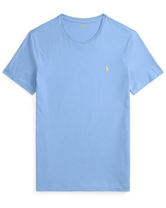 Ralph Lauren Leichtes T-Shirt mit Pony-Stickerei, Custon Slim Fit in