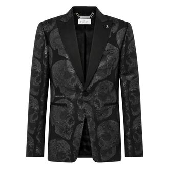 Philipp Plein Blazer Skull - - Jackets - Herren - Schwarzk - 2XL