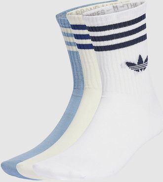adidas Originals 3S Crew S 3P Socks crewht