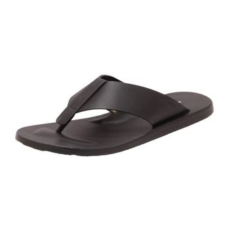 Stuart Weitzman Bastian Flip Flops - Homme - Chaussures - Noir - Taille: 40 EU