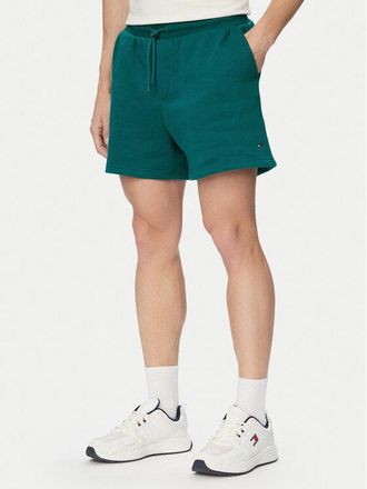 Tommy Jeans Sportshorts DM0DM21931 Dunkelgr&uuml;n Regular Fit