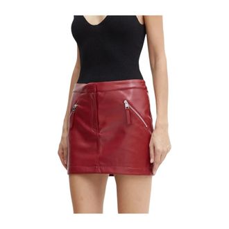 Silvian Heach Seider Mini Jupe - Femme - Jupes - Rouge - Taille: 36 FR