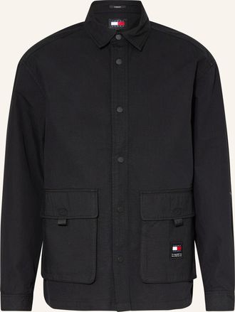 Tommy Jeans Overshirt schwarz
