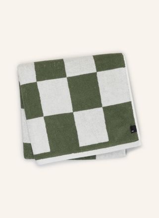 HAY Duschtuch Check gruen