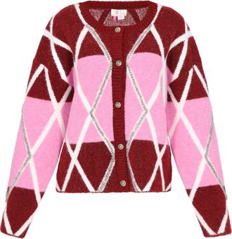 Izia Strickjacke Frauen Burgunderrose