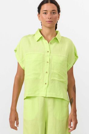 Suite13lab Damen vegan Shirt Amur Apfelgr&uuml;n