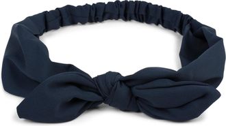 styleBREAKER Haarschmuck Einfarbiges Haarband mit Schleife