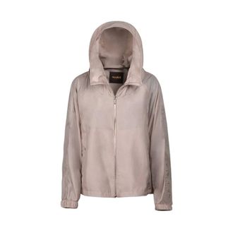 Moorer Femme, Vestes, Beige, Taille: 34 FR Lumina Short Jacket