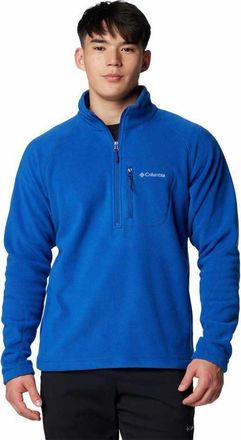 Columbia Herren Fast Trek 3 Half Zip Fleece Pull Over, Bergblau, M
