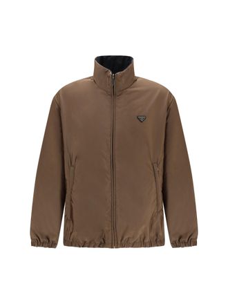 Prada Re-Nylon Recycled Polyamide Down Jacket - Black