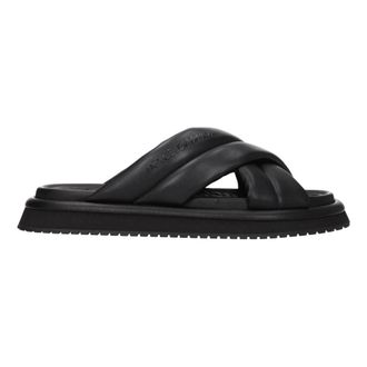 Dolce & Gabbana Lederslipper - - Shoes - Herren - Schwarzk - 41 EU
