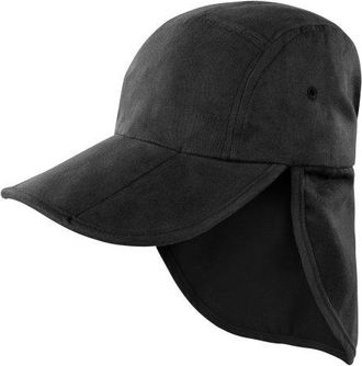 Result Lot de 2 Casquettes légionnaire Pliables - Adulte (Taille Unique) (Noir)