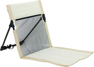 Generico Campingstuhl, faltbar, Strandsitz, atmungsaktiv, tragbar, mit Aufbewahrungstasche, Gartenstuhl mit R&uuml;ckenlehne, f&uuml;r Wohnmobil, Patio, Strand, Backyard