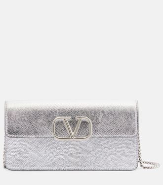 Valentino Garavani Sac &agrave; bandouli&egrave;re VLogo Mini en cuir