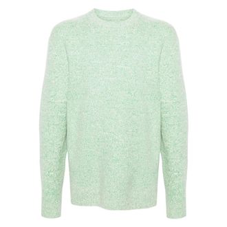 Jil Sander L&auml;ssiger Strickpullover - - Knitwear - Herren - Gr&uuml;n - M