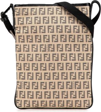 Fendi Hobo Bags - Zucchino Canvas Crossbody - Gr. unisize - in Braun - f&uuml;r Damen