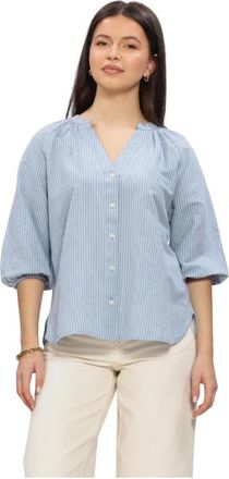 Selected Damen, Blusen & Hemden, Blau, MGr&ouml;&szlig;e