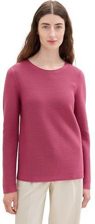 Tom Tailor 1016350 Pull-Over Femme, 16348 - Velours Rose, XXL
