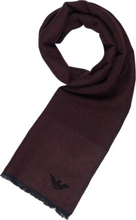 Armani Gewebter Schal - - Accessories - Herren - Rot - ONE SIZE