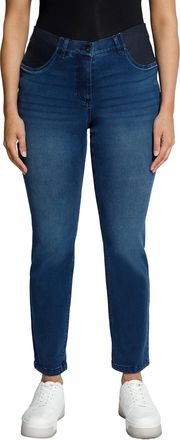 Ulla Popken Damen, gro&szlig;e Gr&ouml;&szlig;en, Jeans Sammy mit elastischem Einsatz