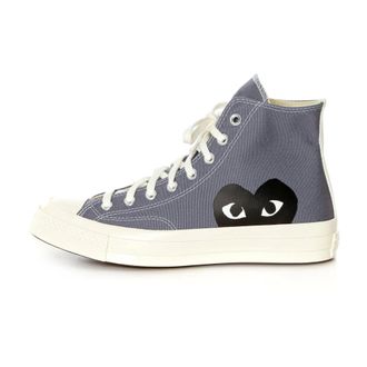 Comme Des Gar&ccedil;ons Homme, Chaussures, Gris, Taille: 42 1/2 EU Hoher Canvas Baskets