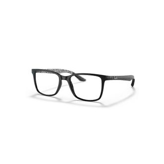Ray-Ban Rb8905 Optics Schwarz Fassung Klar Glas Polarisiert 55-18