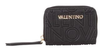 Valentino Porte-Monnaie Pansy Zip Around Wallet Nero Noir