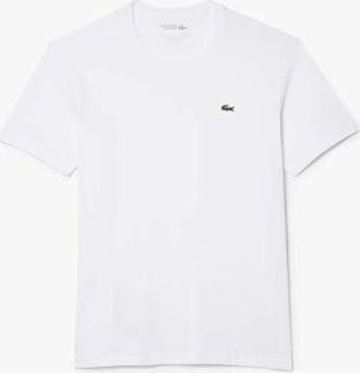 Lacoste Sport T-Shirt Regular Fit Homme, Blanc, XXL